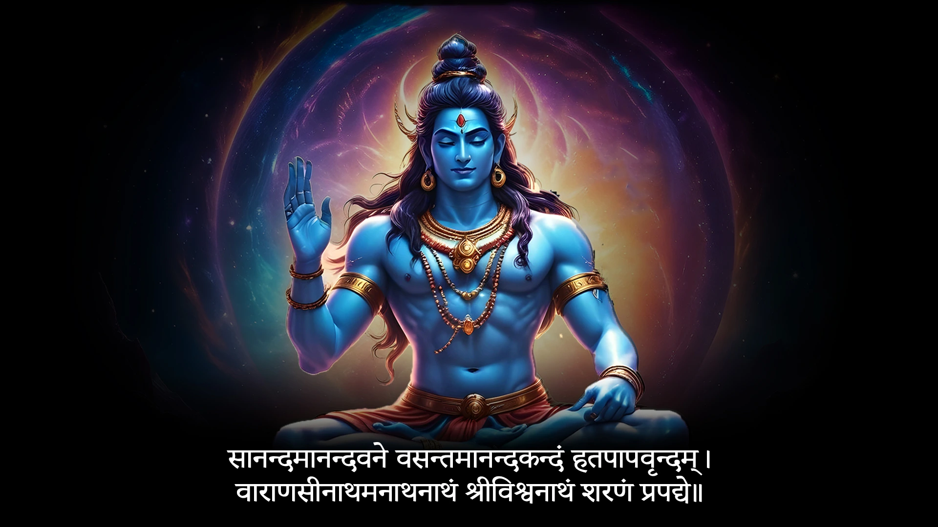 Sayanda Mananda Vane Vasantham | सानन्दमानन्दवने वसन्तमानन्दकन्दं ...