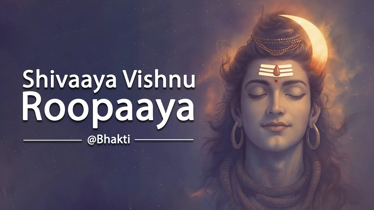 Shivaaya Vishnu Roopaaya Shiva Roopaaya Vishanave | शिवाय विष्णु रूपाय ...